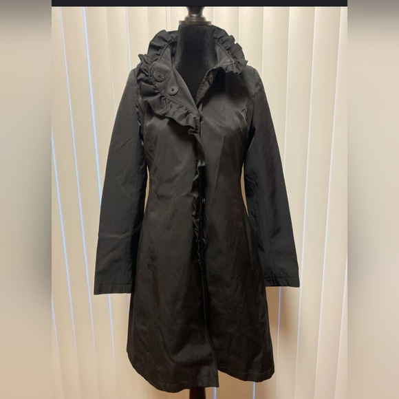 DKNYC | Jackets & Coats | Dkny Womens Size X High Neck Rain Coat With ...